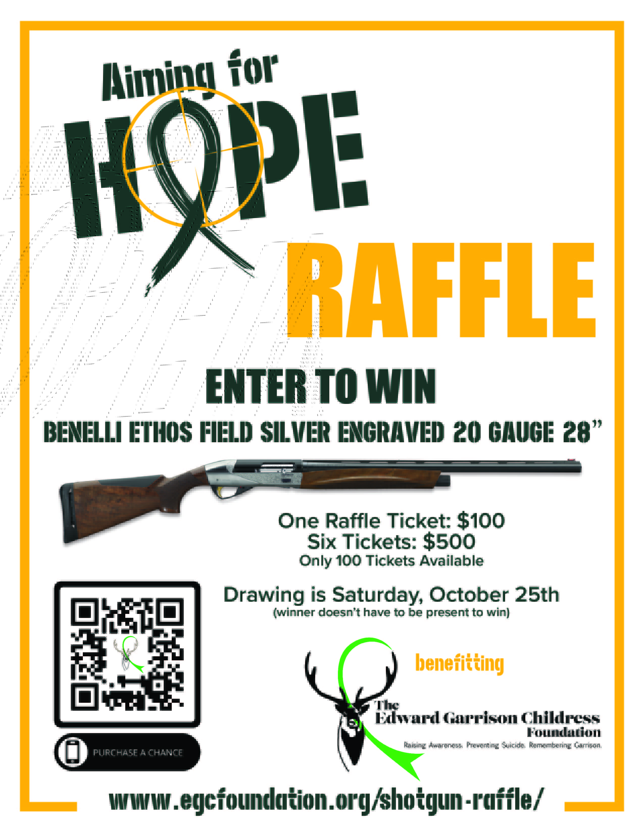 Benelli Ethos Silver Field Engraved Raffle - The Edward Garrison ...